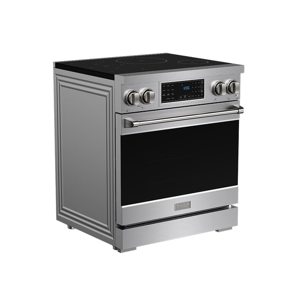 30 Inch Professional Induction Range with Tilt Panel Touch Control in ...